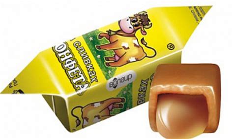 Конфета коровка Вольский кондитер Cream fudge на сливках 1кг