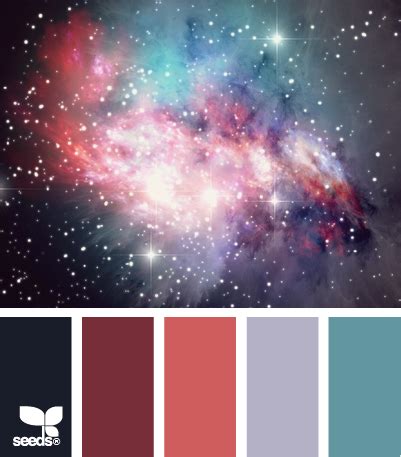 Nebula Color Color Inspiration Galaxy Colors Color Palette