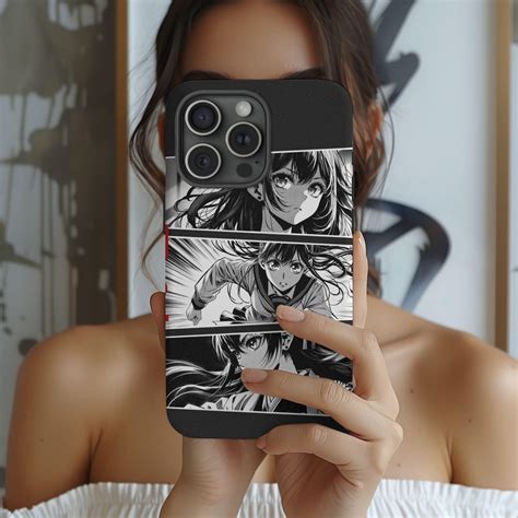 Anime Girl Phone Case For Iphone Cell Phone Cover Samsung Galaxy S24