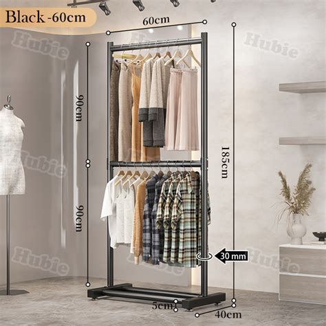 【on Hand】double Layer 60 100 120 150cm Metal Clothes Hanger Drying Rack Sampayan Hanger For