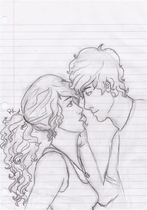 Jace And Clary A Beautiful Pencil Drawing