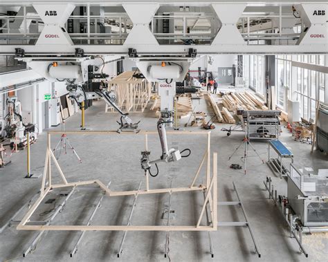 Gallery Of Eth Zurich Uses Robots To Construct Three Story Timber