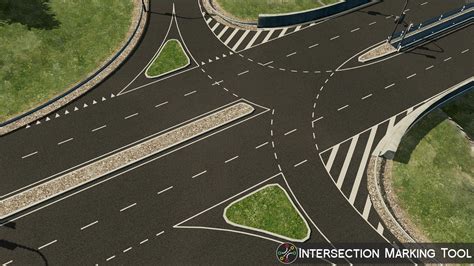 Intersection Marking Tool 18 Released New Filler Styles Curbs And