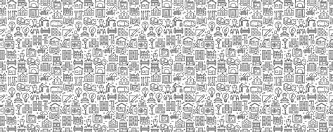 라인 아이콘을 사용 하 고 아키텍처 관련 원활한 패턴 및 배경 아이콘에 대한 스톡 벡터 아트 및 기타 이미지 아이콘 건설