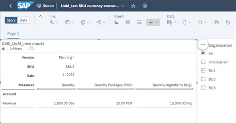 Sap Analytics Cloud Planning Converting Unit Of Sap Community