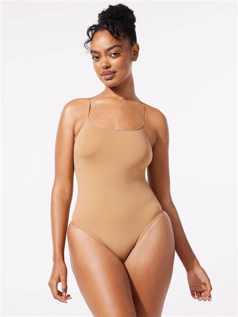 Seamless Bodysuit Teddy In Nude Savage X Fenty