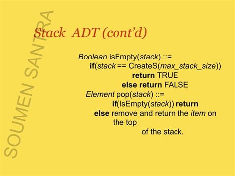 Stack And Its Applications Data Structures Adt Pptx