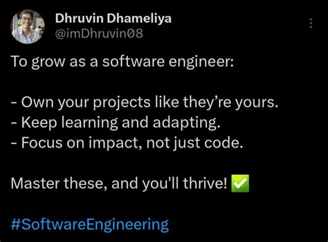 Engineering Growth Mindset Softwareengineering Programming