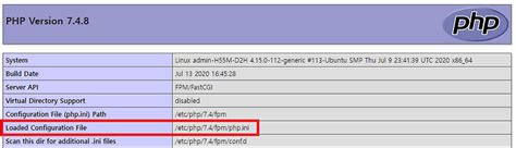 Apache 웹서버 실행시 사용된 I 설정 확인해보기