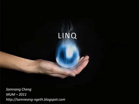 Linq Ppt