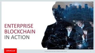 Oracle Autonomous Blockchain Cloud Service PPT