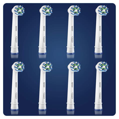 Braun Oral B Cross Action Replacement Toothbrush Heads By Oral B