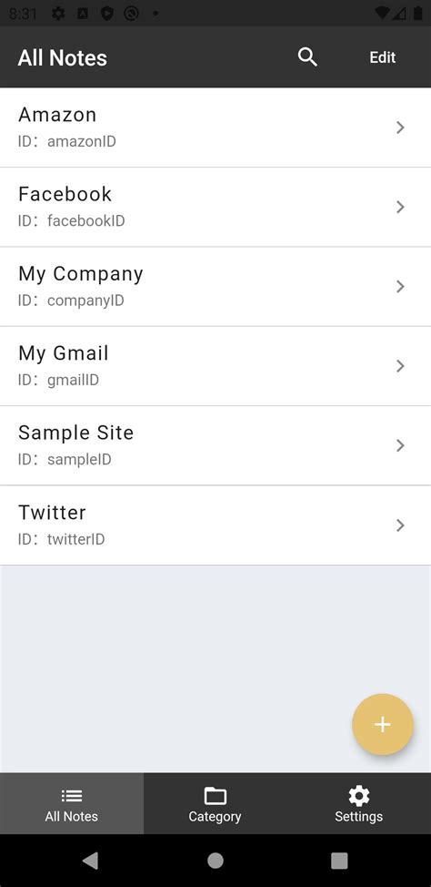 Password Management Note Apk Download For Android Latest Version