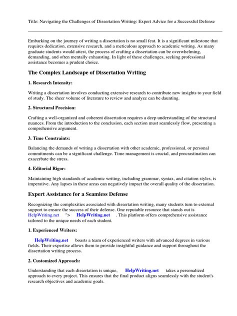Dissertation Defense Advice Pdf Thesis Methodology