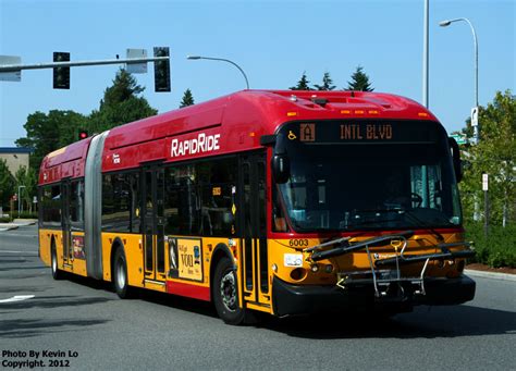 King County Metro Transit Kc Metro New Flyer De60lfa Diesel Electric
