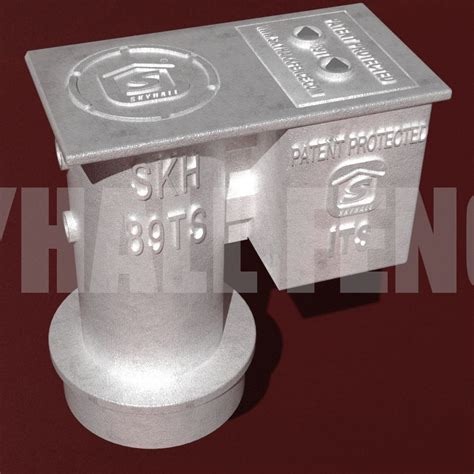 Traffic Bollard Foundation Socket Surface Mount Retention Socket For