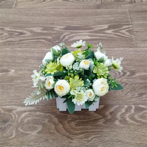 Композиція з штучних квітів — цена 295 грн в каталоге Искусственные цветы Купить товары для дома