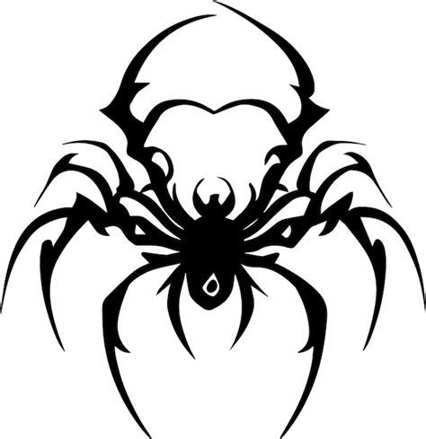 Premium Vector Spider Vector Tattoo Illustration
