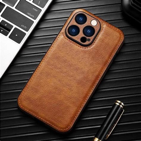 Luxury Leather Cover For Iphone 16 15 14 13 12 11 Pro Max X Xr Xs 7 8