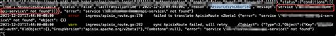 Bug Service Not Foundand Then I Edited It And It Still Kept Reporting Errors Issue