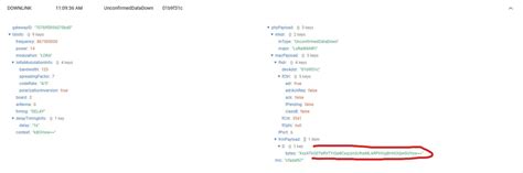 Decoding Downlink Message Bytes Chirpstack Application Server