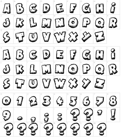 Naughty Cartoons Font Download