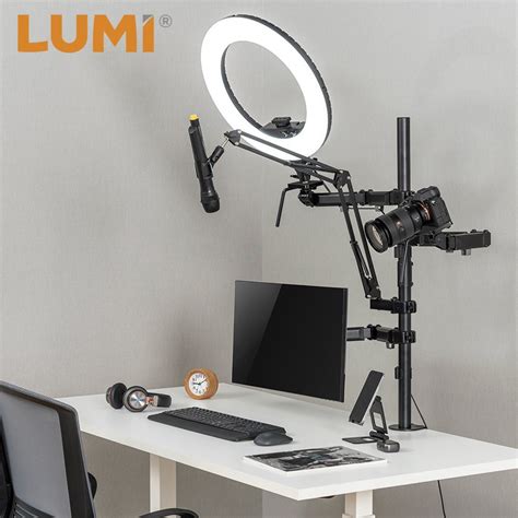 Multipurpose Adjustable Desktop Microphone Stand Boom Mic Arm Mount China Desktop Mount And