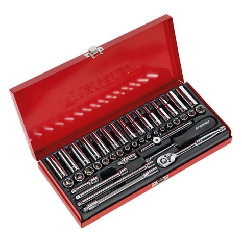 Socket Set 41pc 1 4sq Drive 6pt Walldrive® Metric Imperial Huttie