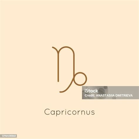 최소한의 선형 스타일로 염소 자리 조디악 기호 아이콘 점성술 달력 문신 인쇄를 위한 벡터 별자리 기호 가마솥에 대한 스톡 벡터 아트 및 기타 이미지 Istock