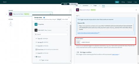 Workato Connectors Slack Triggers Workato Docs