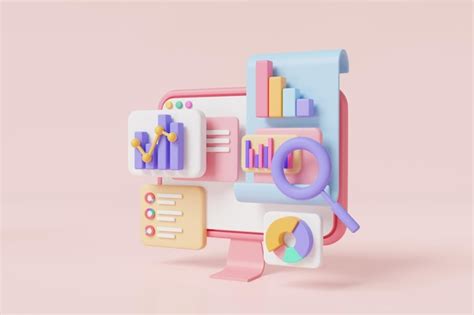 Premium Photo Data Analysis Concept Optimization Statistics Diagrams