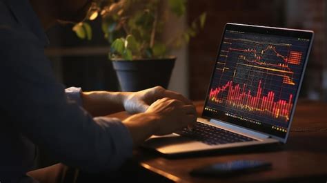 Premium Ai Image Close Up View Of The Programmer Sitting At The