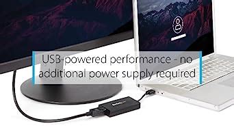 Amazon Com Startech Com Usb To Dual Displayport Adapter K Hz Displaylink Certified
