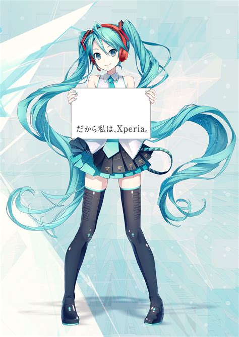 hatsune miku and hatsune miku vocaloid and 2 more drawn by ixima