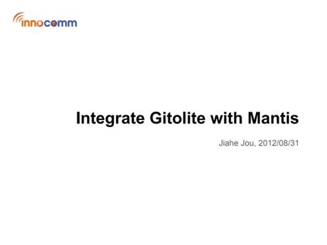 Integrate Gitolite With Mantis Pdf Email Internet