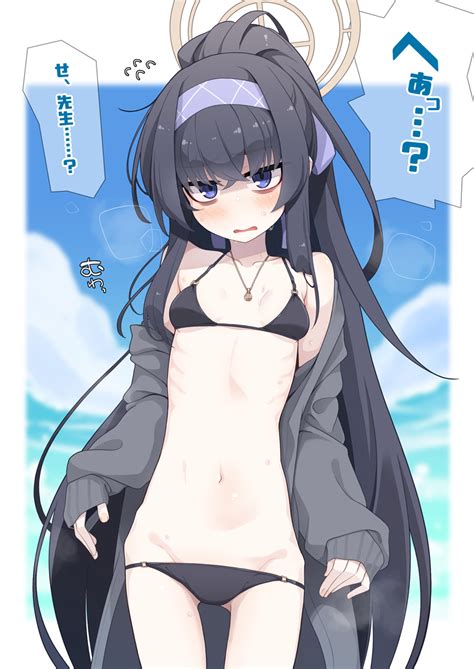 Ogami Kazuki Ui Blue Archive Ui Swimsuit Blue Archive Blue Archive Highres