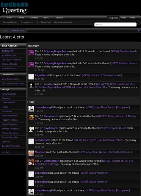 Soliciting Style Requests Page Questionable Questing