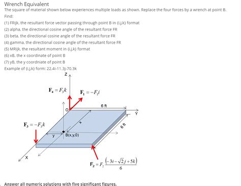 Can Anyone Help Me On This Wrench Problem In Statics