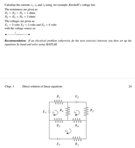 Find Current Using Kvl Relectricalengineering