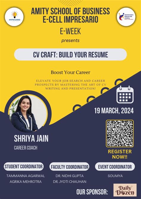 Tisha Jain On Linkedin Our Entrepreneurship Cell Impresario Conducted