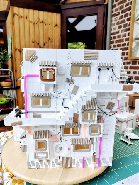 Cyberpunk Hive City Building R Terrainbuilding