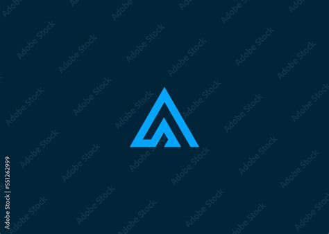Letter S Triangle Logo Design Vector Illustration Template Stock Vector Adobe Stock