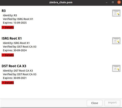 Error Unable To Validate Certificate Chain C Us O Isrg Root X1 Linux Data Linux Sysadmin
