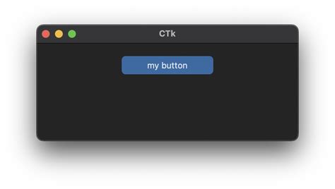 Official Documentation And Tutorial Customtkinter