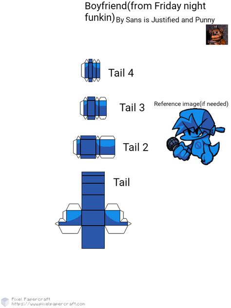 Fnf Bf Neo Papercraft Minecraft By Fnfpapercraft2116 On 59 Off