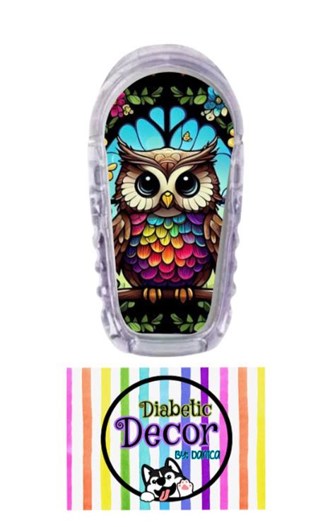 G6 Owl Single Sticker Dexcom G6 Stickers Diabetes Stickers Dexcom Stickers Bestseller