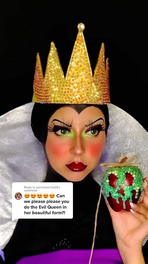 Evil Queen 🍎 🪞 Disney Makeup Character Makeup Creative Makeup
