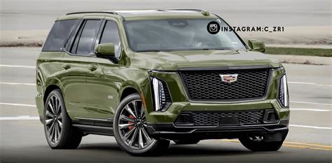 2025 Cadillac Escalade Platinum Gets Showcased Early Albeit Virtually