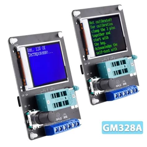 Meter Transistor Diode Tester Lcr Capacitance Pwm Square Wave Signal