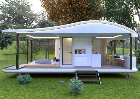 Prefabricated Space Capsule House Container Office And Hotel Capsule